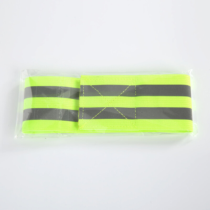 2PCS traps Safety Reflector Tape Straps Reflective Bands Elastic Ankle ...