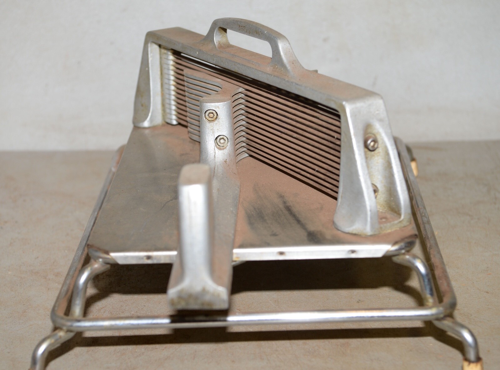 Commercial fruit tomato tamer slicer onion vegetable chopper restaurant ...