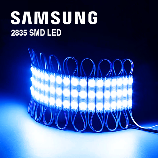 New 2835 SAMSUNG LED Module Signage Store Window Front Display 12V DC ...