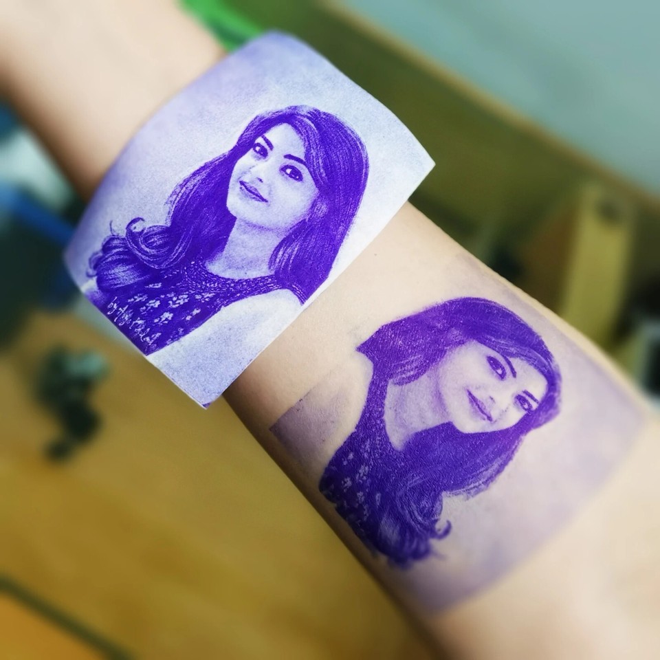 ECOTANK Inkjet Tattoo Transfer Stencil Printer Ink 4oz/8oz A4 Thermal ...