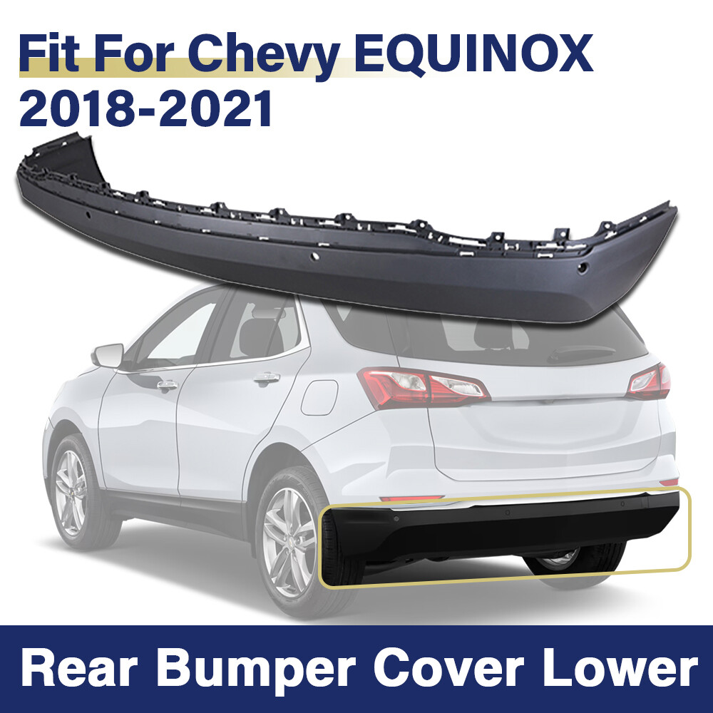 For 2018-2021 Chevy Chevrolet Equinox Rear Bumper Cover Lower With ...