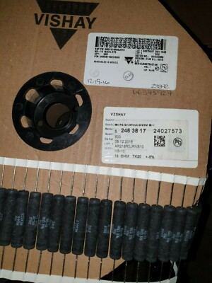 2PCS DALE NS-10 18 OHM 18R 10WATTS HI END NON INDUCTIVE RESISTORS FOR ...