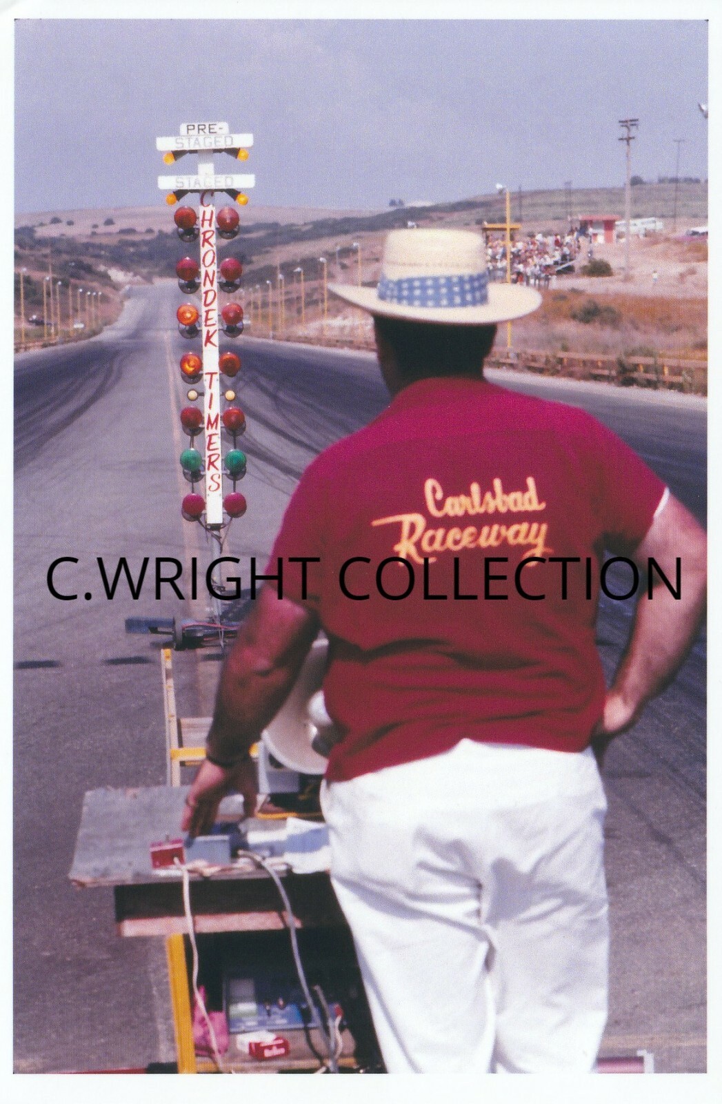 Vintage NHRA Drag Racing-Starting Line-Carlsbad Raceway 1969-CHRONDEK ...