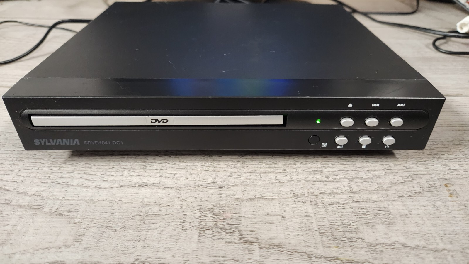 Sylvania Compact DVD Player Model: SDVD1041-DG1 No Remote Tested & Used ...