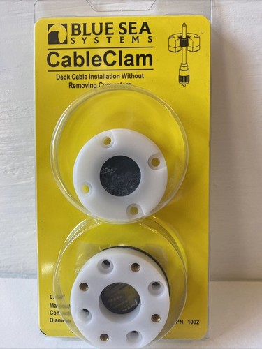Blue Sea 1002 Cable Clam - 0.8" Waterproof Cable Pass-Through | eBay