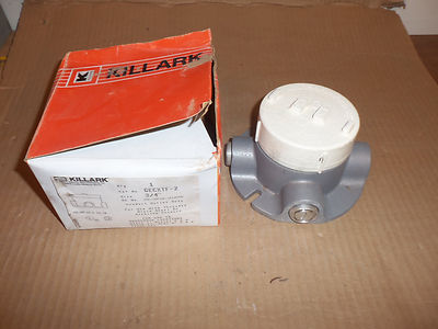 NEW KILLARK GECXTF-2 EXPLOSION PROOF CONDUIT OUTLET BOX 3/4" inch | eBay