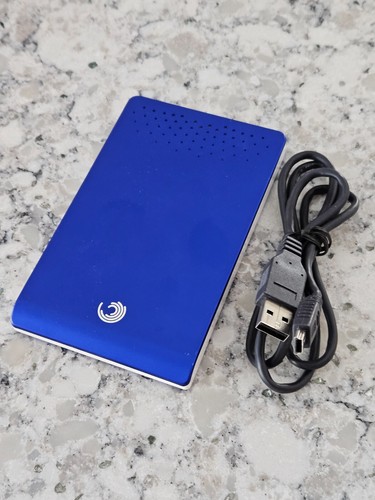 Seagate FreeAgent Go 500 GB Blue USB 2.0 External Hard Drive | eBay