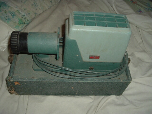 NICE WORKING Vintage Argus 300 Automatic 35mm Slide Changer Projector ...