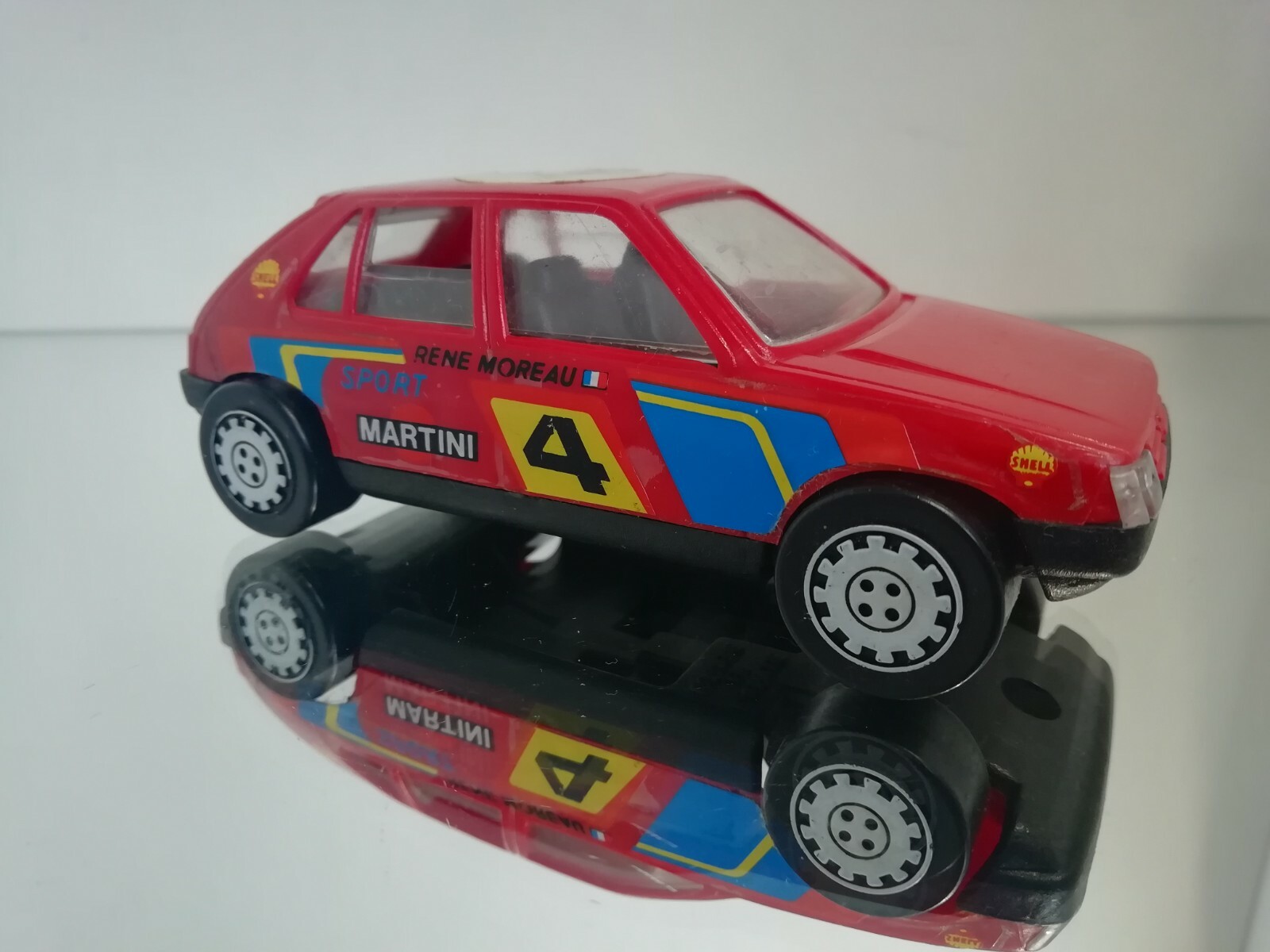 GOZAN PEUGEOT 205 RALLY RED MARTINI SHELL Plastique | eBay