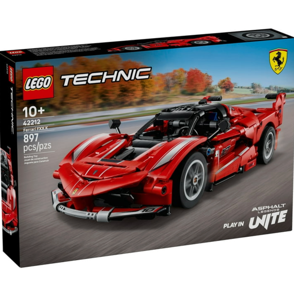 LEGO Technic Ferrari FXX K 42212 Building Toy Set Ferrari Race Car ...