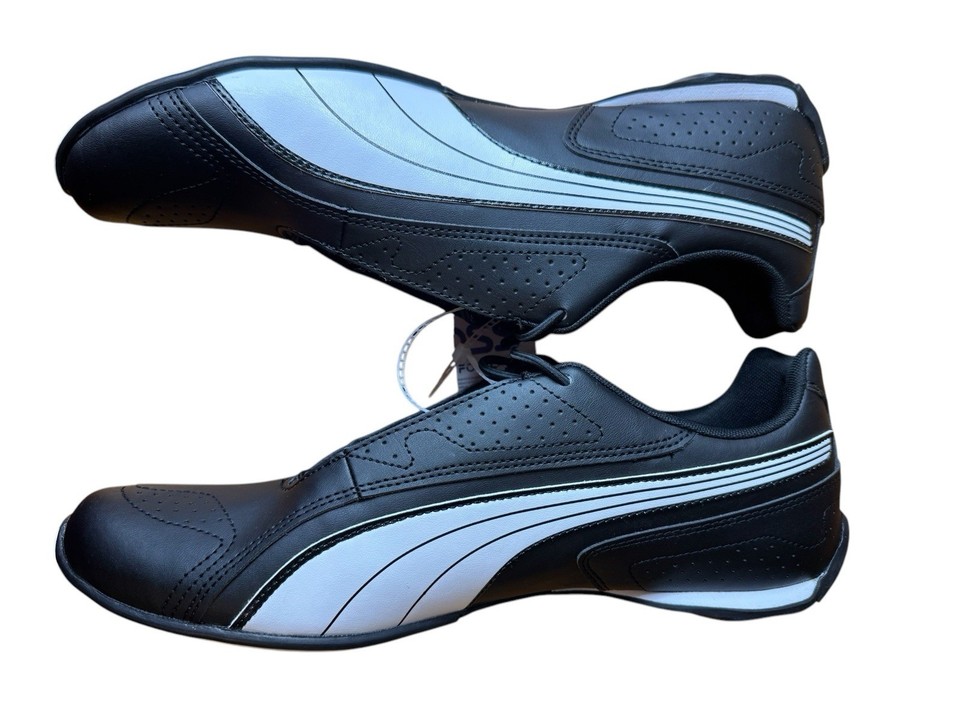 Puma Redon Bungee Lace Up Mens Black Sneakers Casual Shoes Sz 12 New | eBay