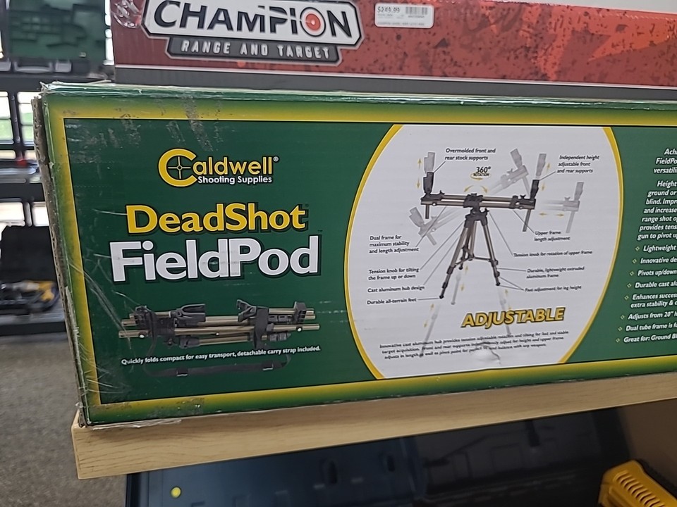 Caldwell Deadshot Fieldpod Tripod Shooting Rest | eBay