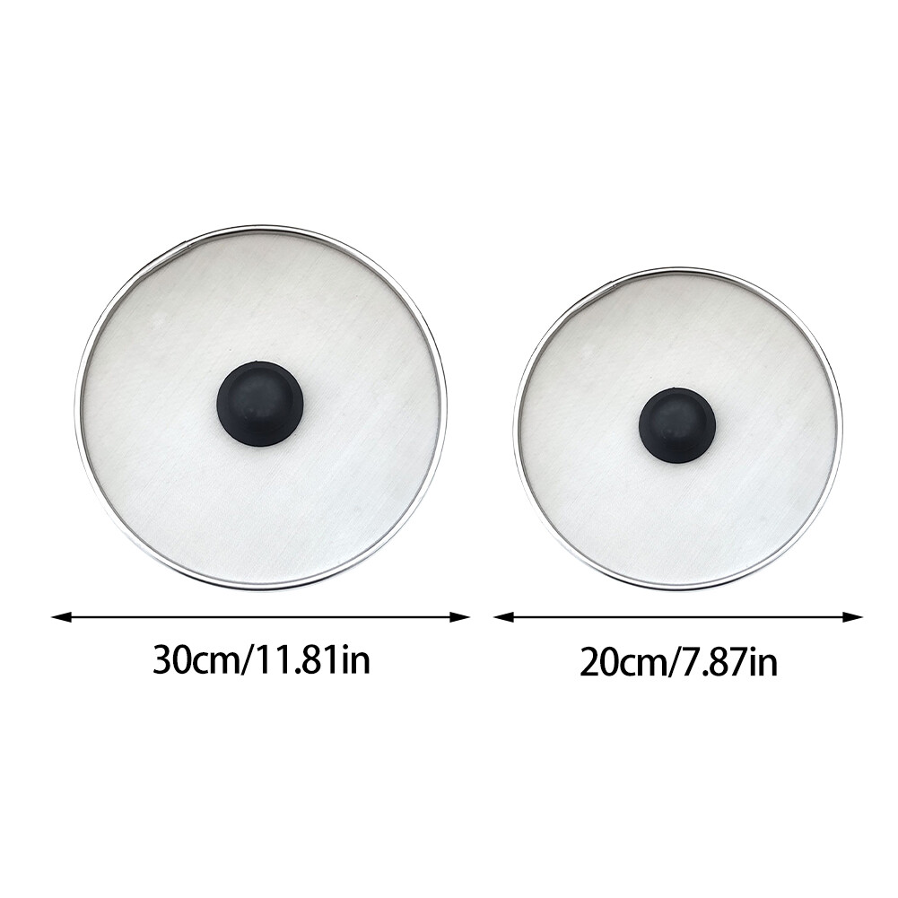 For Frying Pan Splatter Screen Stainless Steel Home Kitchen Cooking ...