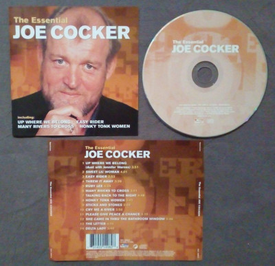 Cd Joe Cocker The Essential Pop Rock Uk 1998 Spectrum Music Compact ...