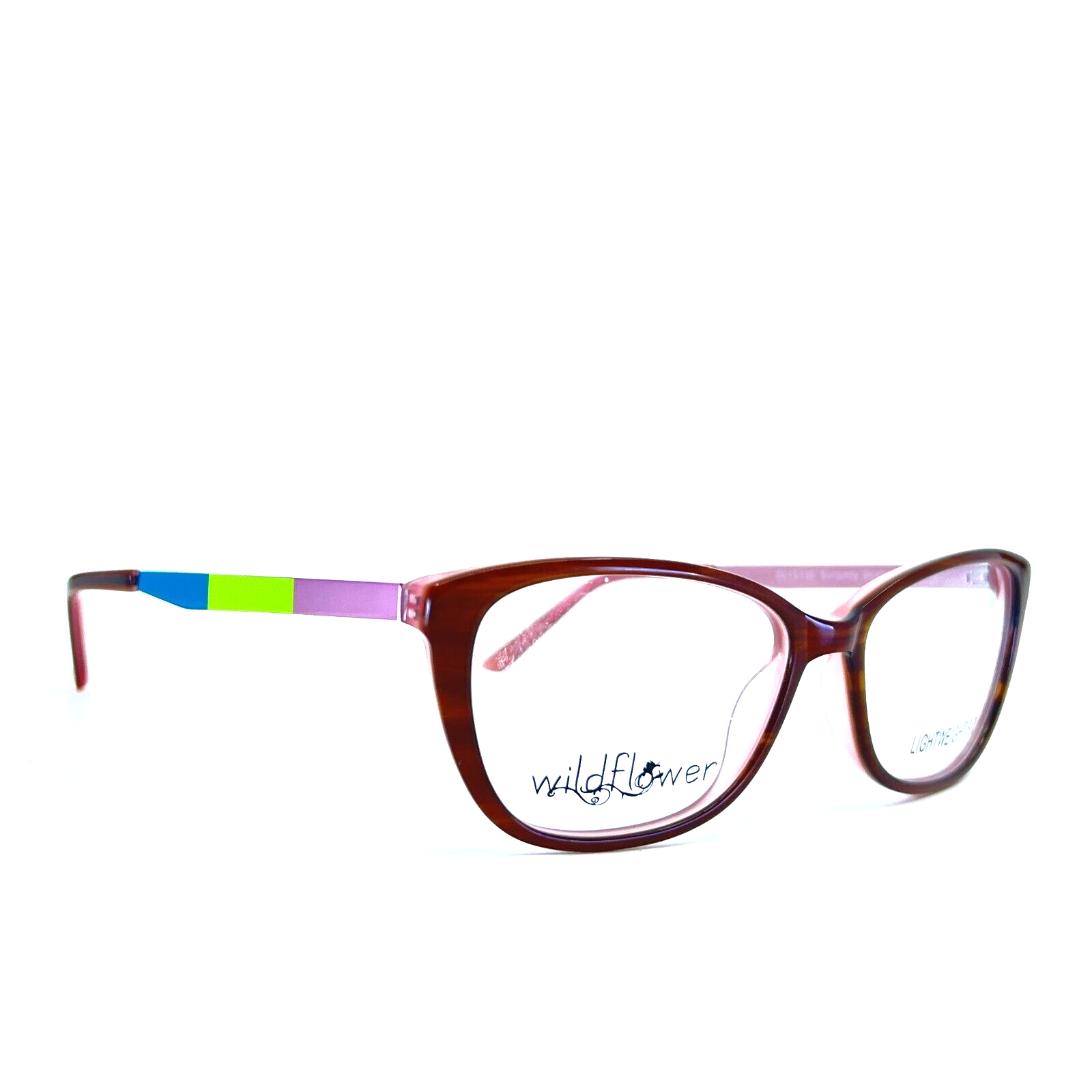 Wildflower By ImageWear Eyeglasses Burgundy Blush multicolor Frame 53 ...