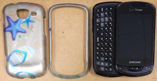 Samsung Brightside SCH-U380 - Blue ( Verizon ) Cellular Slider Phone ...