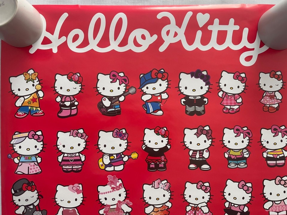 HELLO KITTY, AUTHENTIC 2010 POSTER | eBay