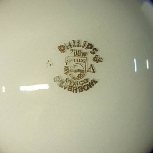 Philips 300w Lamp Bulb 120v-130v Frosted, Clear, Silver Bowl, Single ...