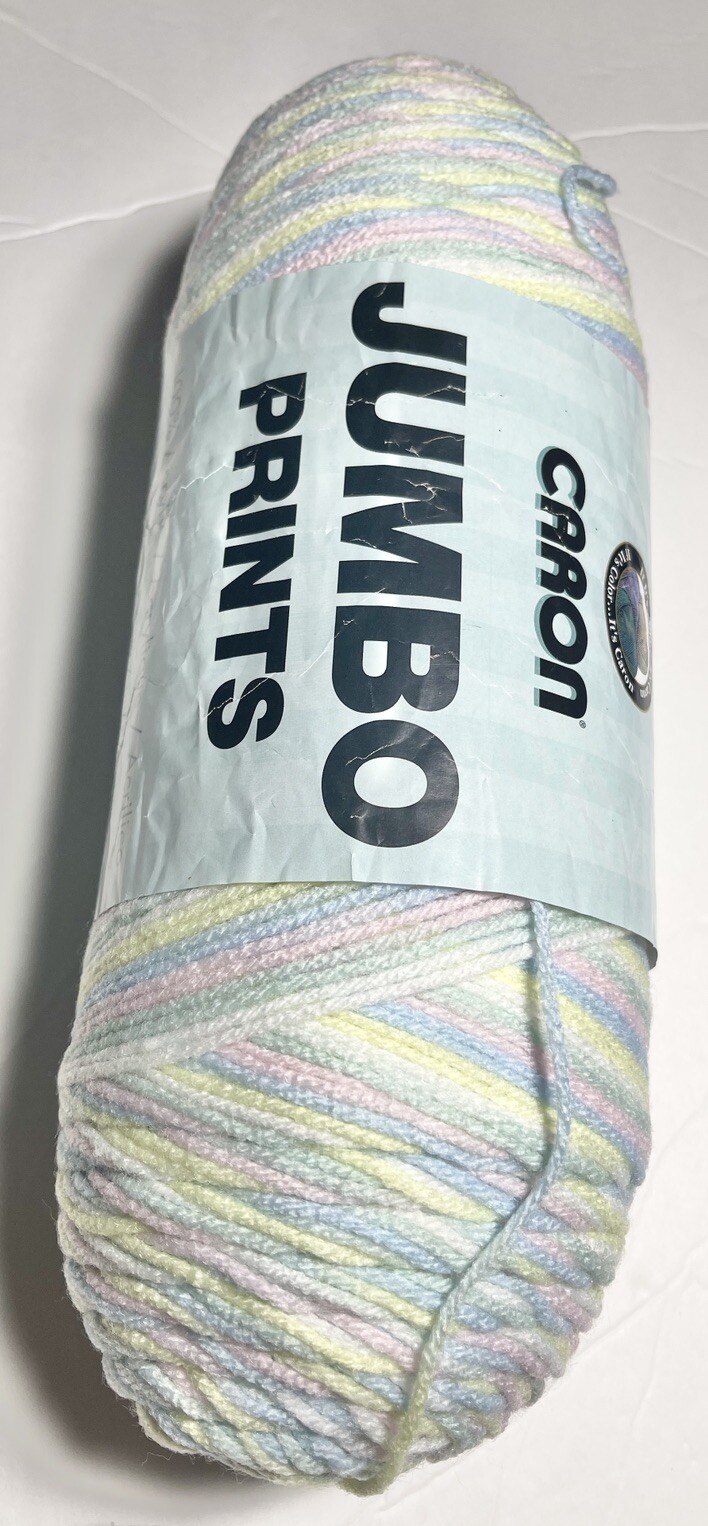 Caron - JUMBO PRINT YARN. 1 Pk BABY RAINBOW OMBRÉ . I Combine Ship, SEE ...