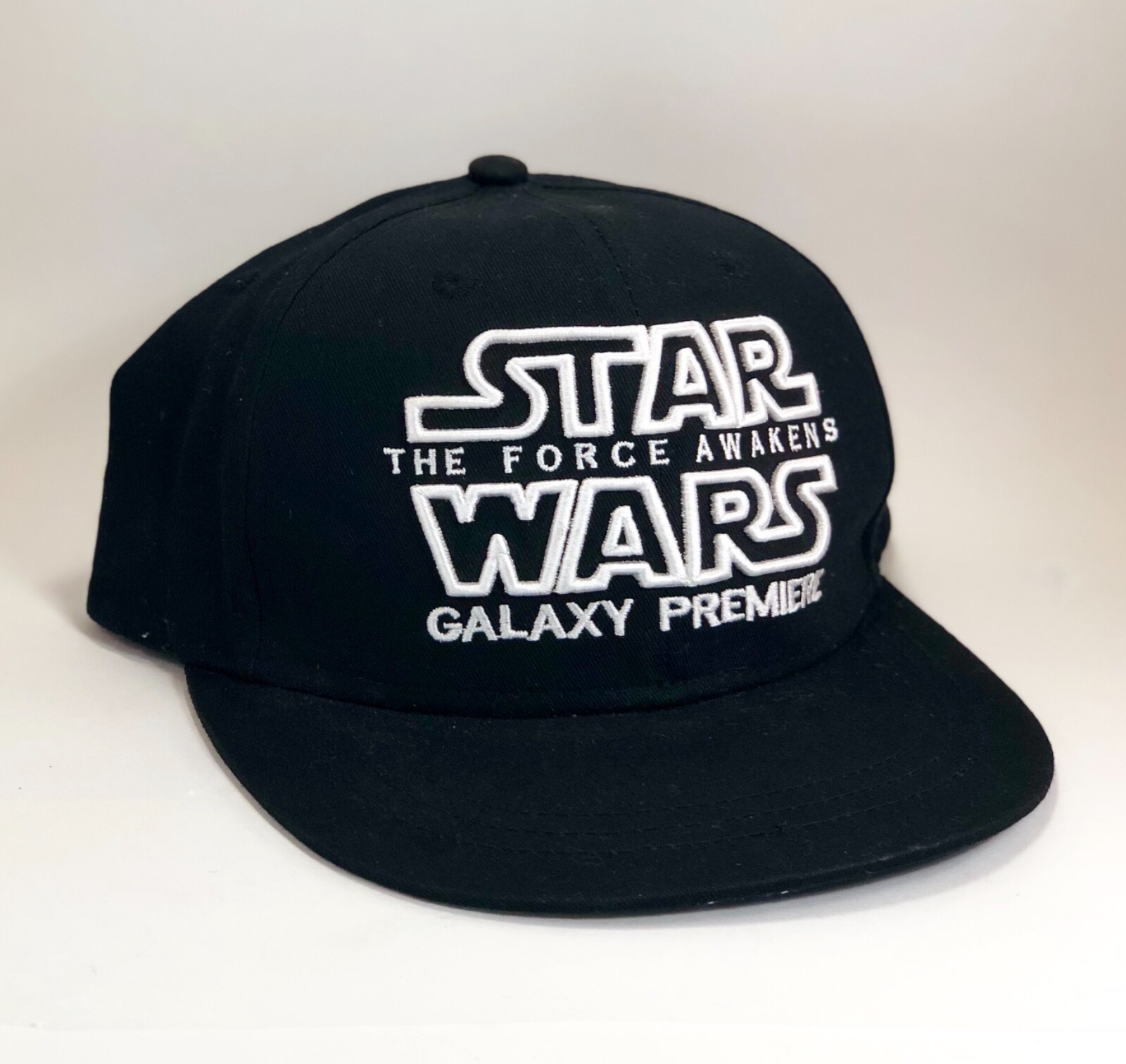 Star Wars The Force Awakens Galaxy Premiere Collectible Black Snapback ...