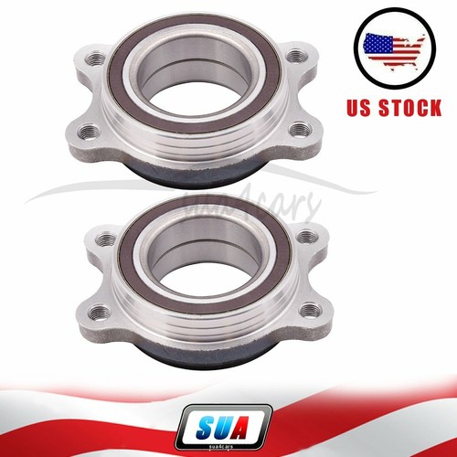 2X Front Left or Right Wheel Hub Bearings Assembly Fits Audi A4 A5 A6 ...