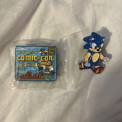New LEGO Sonic, San Diego Comic-Con Pins Set 2023 SDCC Exclusive | eBay