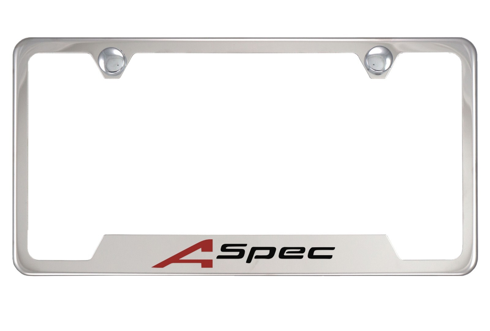 Chrome License Plate Frame for Acura A Spec, ASpec | eBay