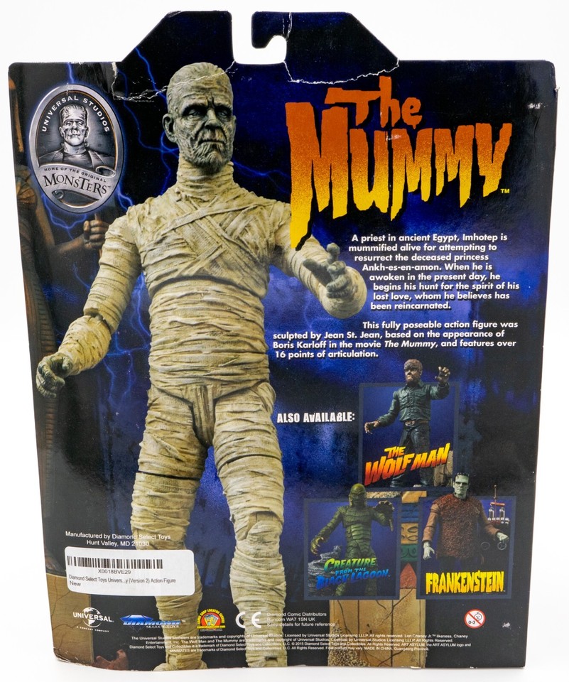 Diamond Select Toys - Universal Monsters - The Mummy (Version 2) Action ...