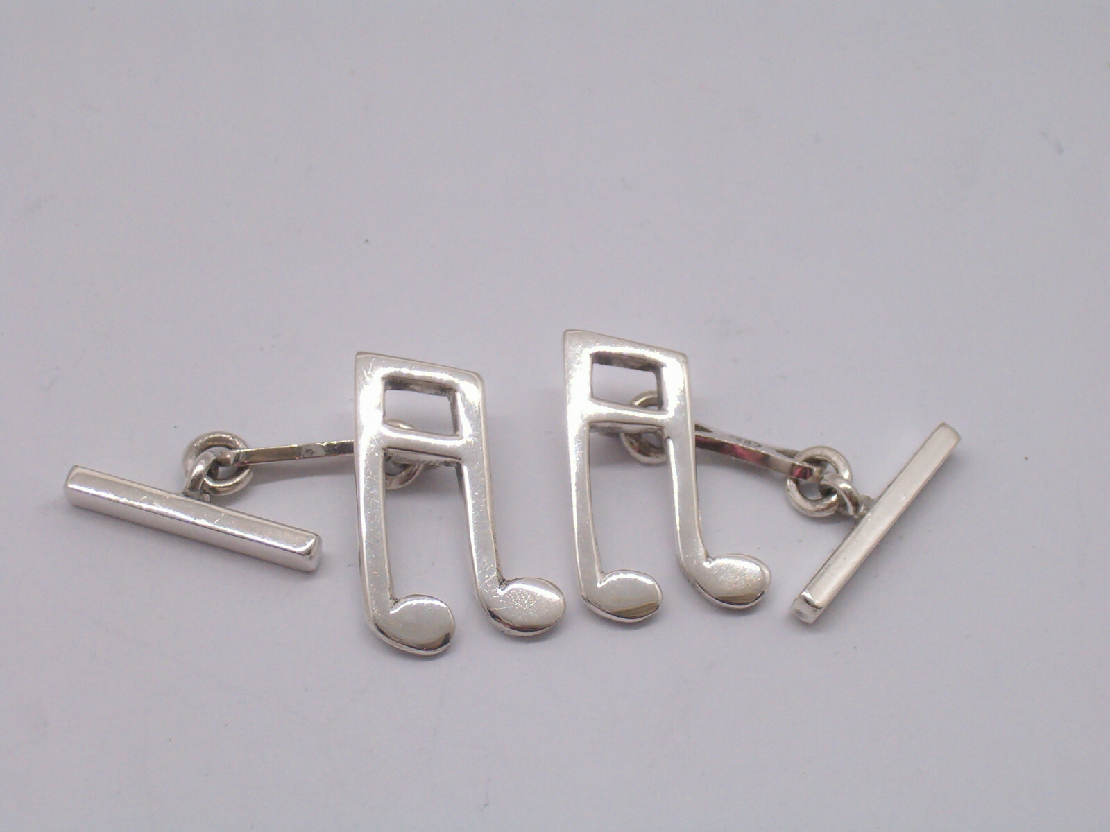 Gemelos Con Nota Musical de Plata 925 - Croma - Música - Notas ...