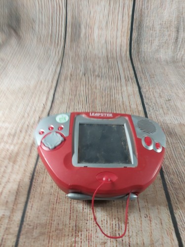 LeapFrog Leapster Learning Game System Handheld Console - Red (Untested ...