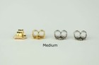 14k Yellow or White Gold Push Back Earring Butterfly Backing by PCs and ...
