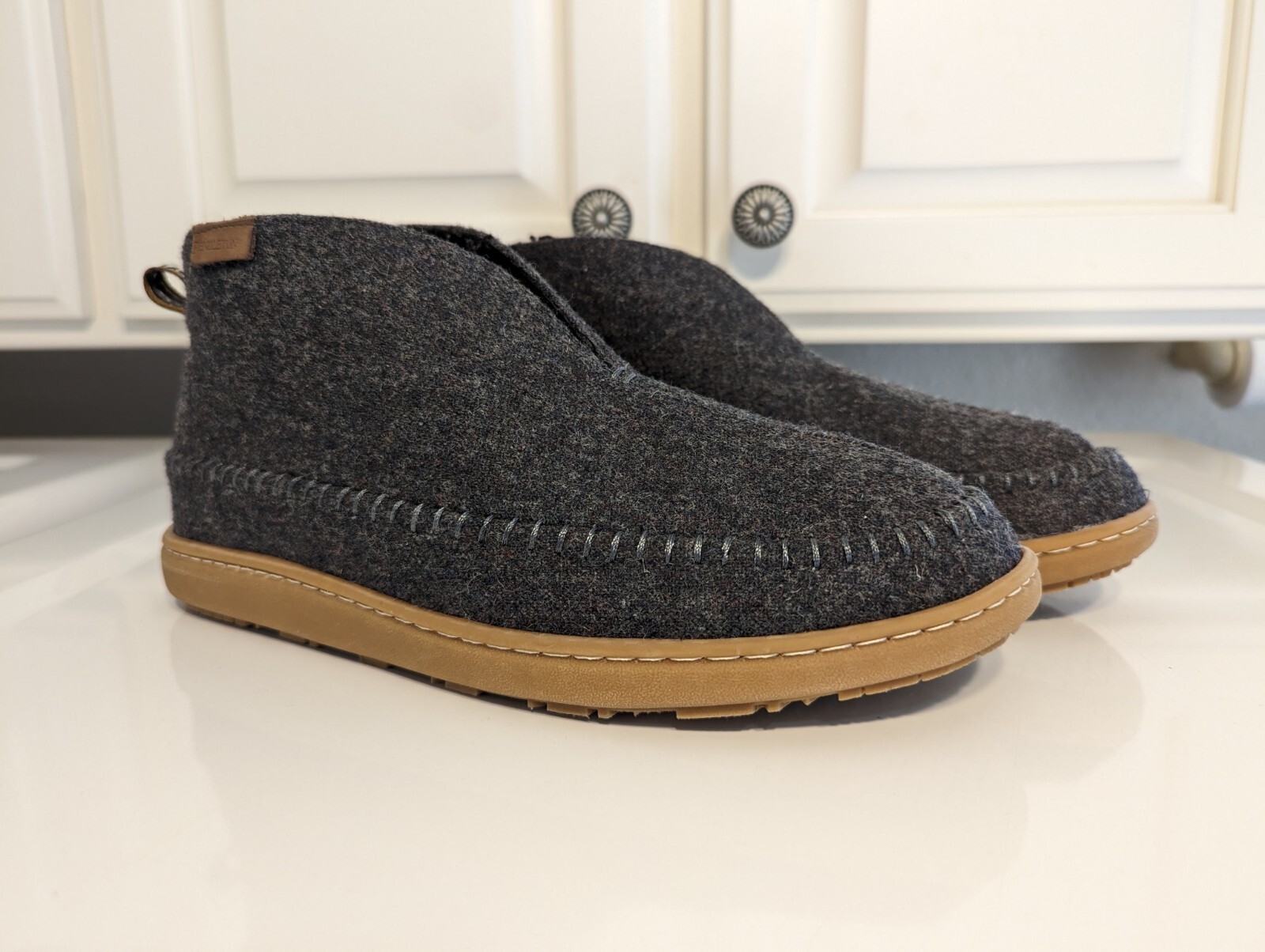 Pendleton Mens Mountain Mid Wool Slipper Boot Size 10 - Gem