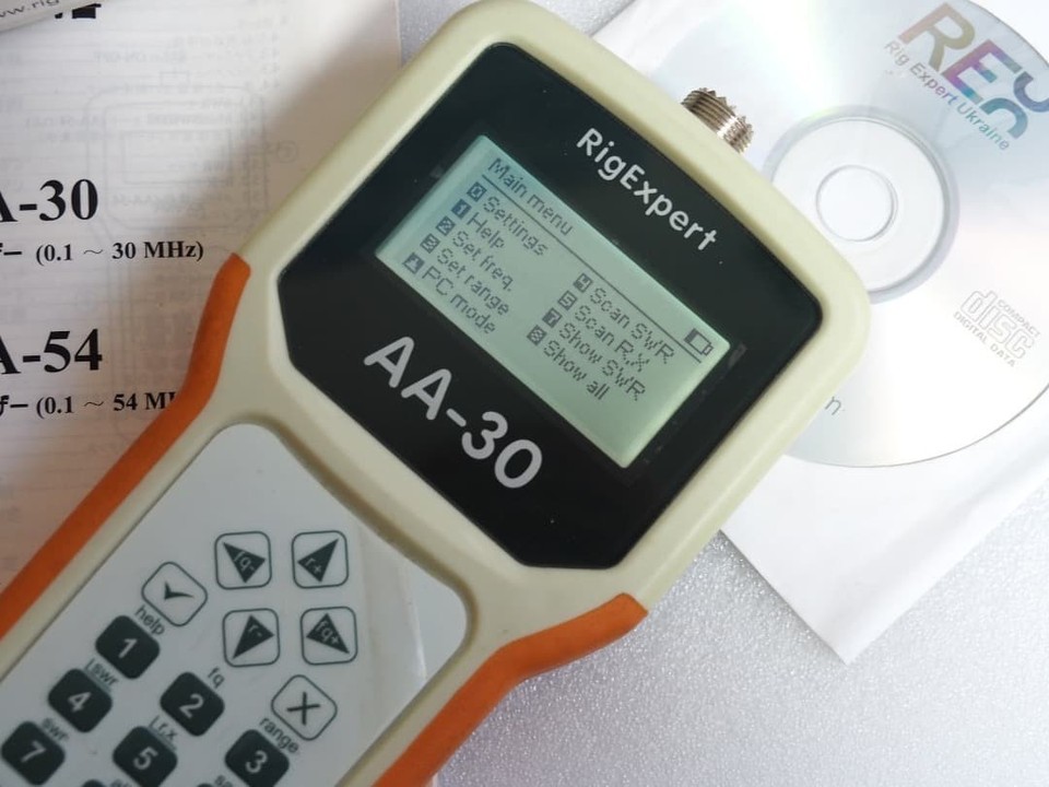 RigExpert AA-30 antenna analyzer 0.1 ～ 30 MHz | eBay