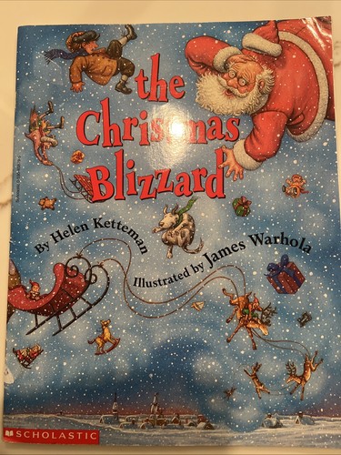 The Christmas Blizzard by Helen Ketteman 1995 Illustrated Scholastic | eBay