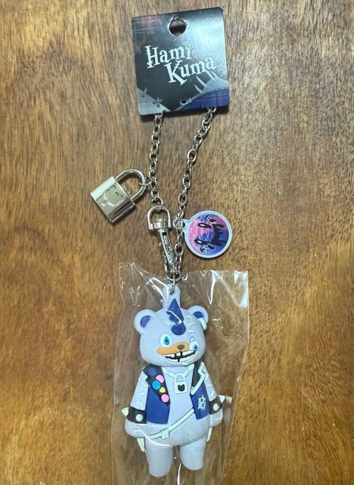 USJ Universal Studios Japan Hamikuma Punk Rubber Keychain Horror Night ...