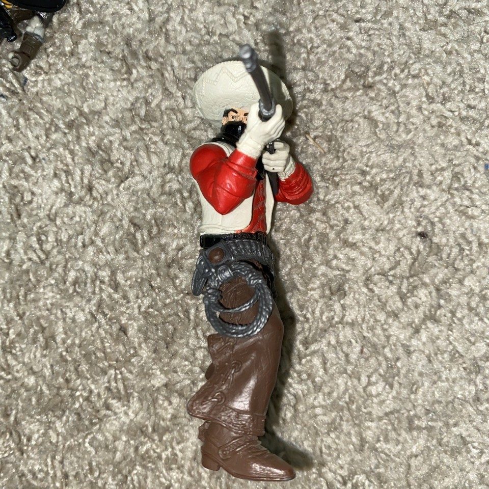 Chap Mei Wild West Cowboy Mexican Bandito Action Figure 4" Made in Hong ...