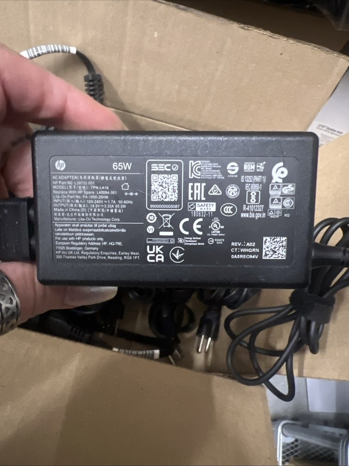 Lot of 10 HP MINI COMPUTER POWER SUPPLY-65 WATT-DESKTOP-OEM | eBay