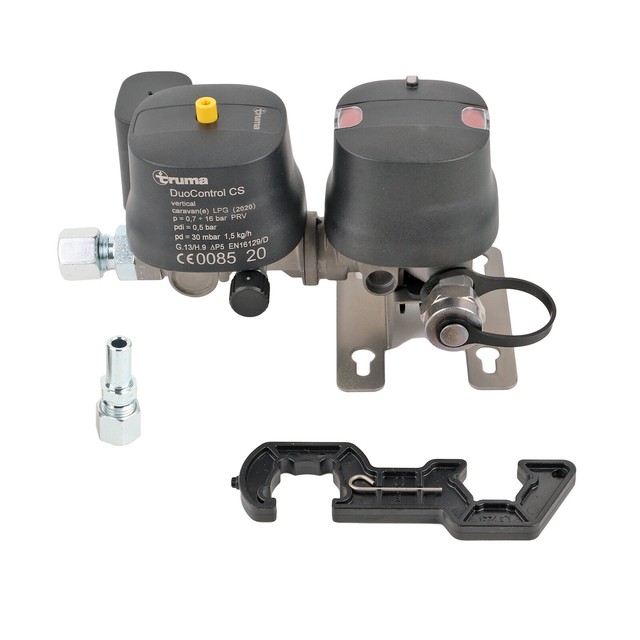 Truma Duo Control Gasdruckregler 30 Mbar Zwei Schläuche Gasanschluss ...