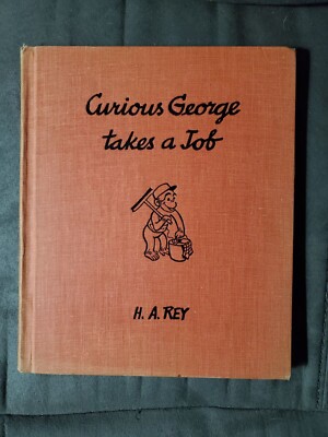 Original 1947 Curious George Takes a Job | eBay