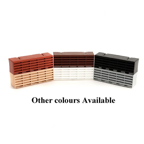 5 x Buff Air Bricks Vent 9" x 3" Brick Grille AirBrick Flow Vents ...