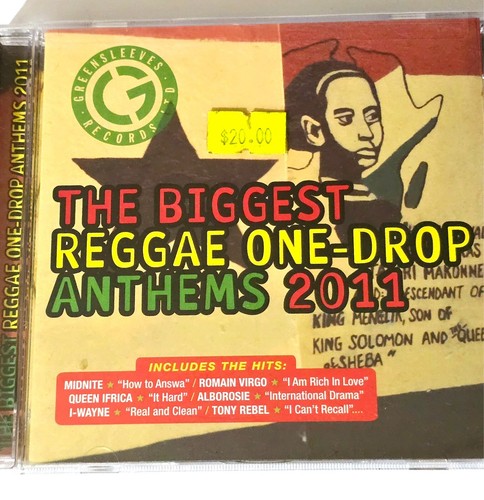 GREENSLEEVES SEALED REGGAE ONE DROP ANTHEMS CD 2011 VP RECORDS MIDNITE ...