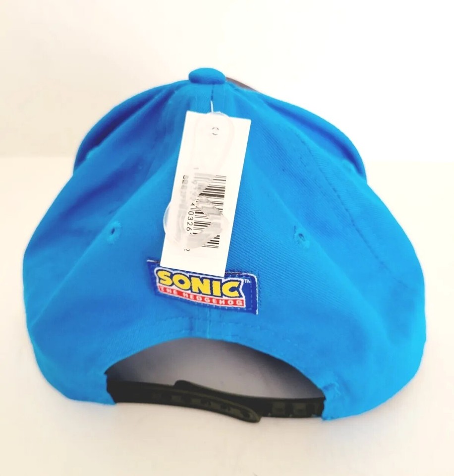Sonic the Hedgehog Hat Sega Gotta Go First Snapback Cap | eBay