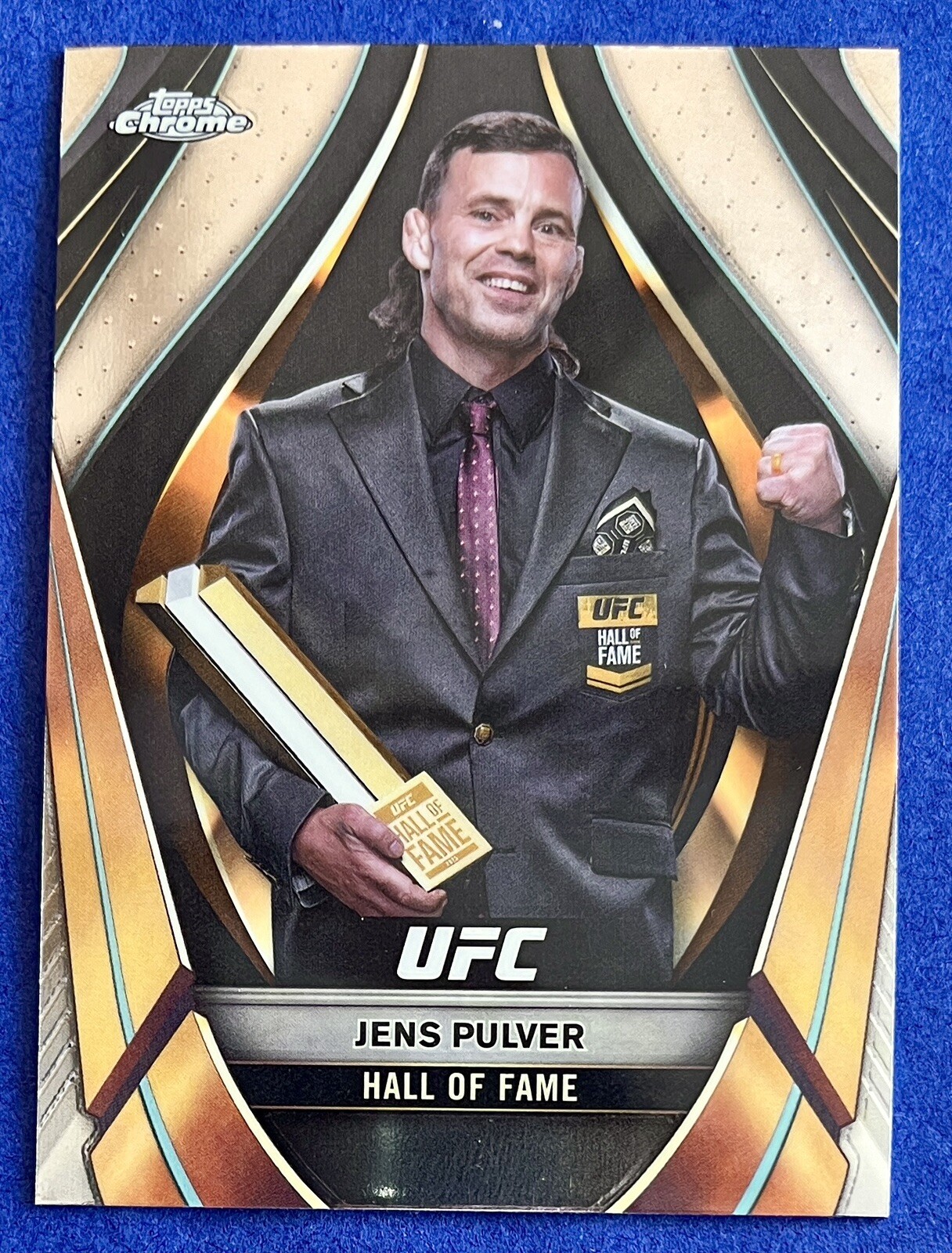 Jens Pulver 2024 Topps Chrome UFC HALL OF FAME INSERT Card #EMB-6 | eBay