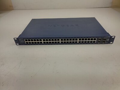 NETGEAR ProSAFE GS748T v4h2 48-Port Gigabit Ethernet Smart Switch w ...