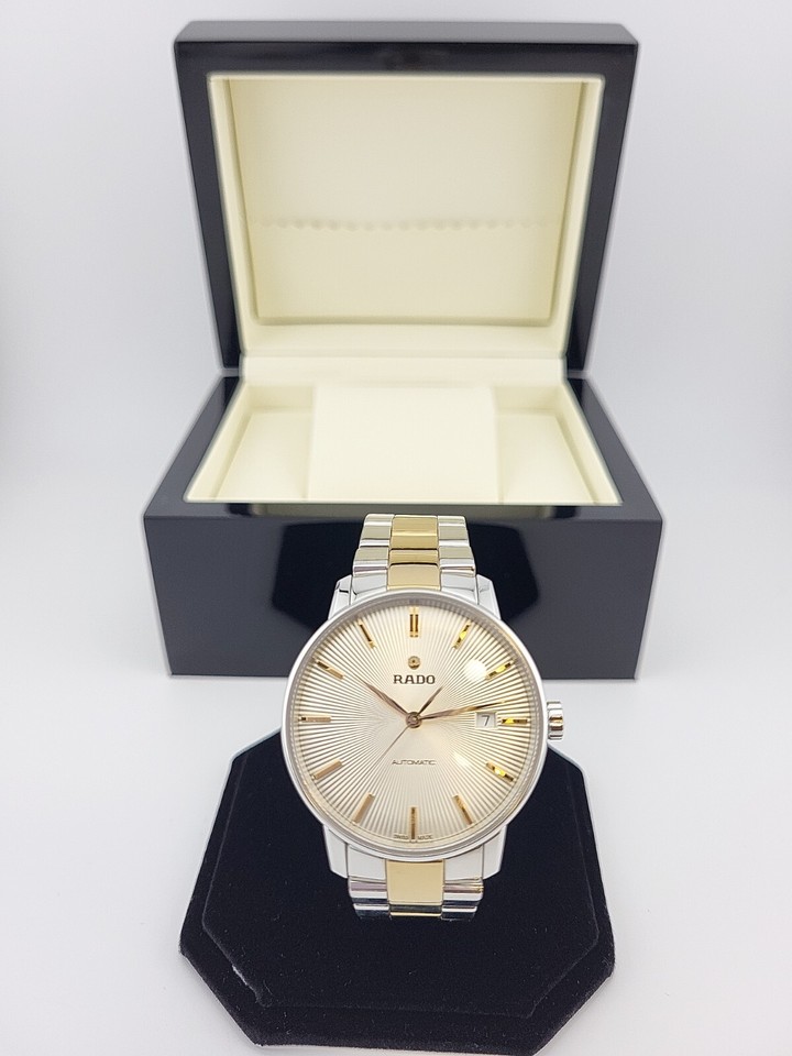 Rado Coupole Classic Men's Gold Accents Automatic Watch - R22860103 ...