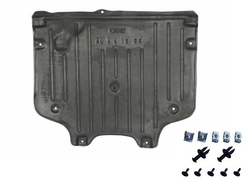 2016-2019 AUDI A4 B9 8W Gearbox Splash Shield Guard + Hardware fits for ...
