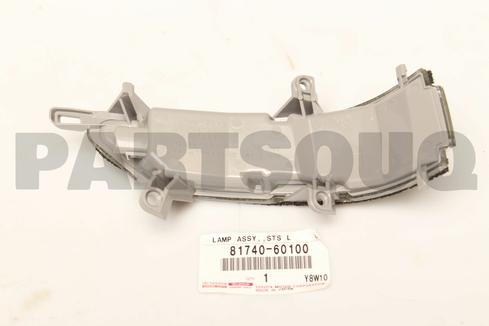 8174060100 Genuine Toyota LAMP ASSY, SIDE TURN SIGNAL, LH 81740-60100 ...