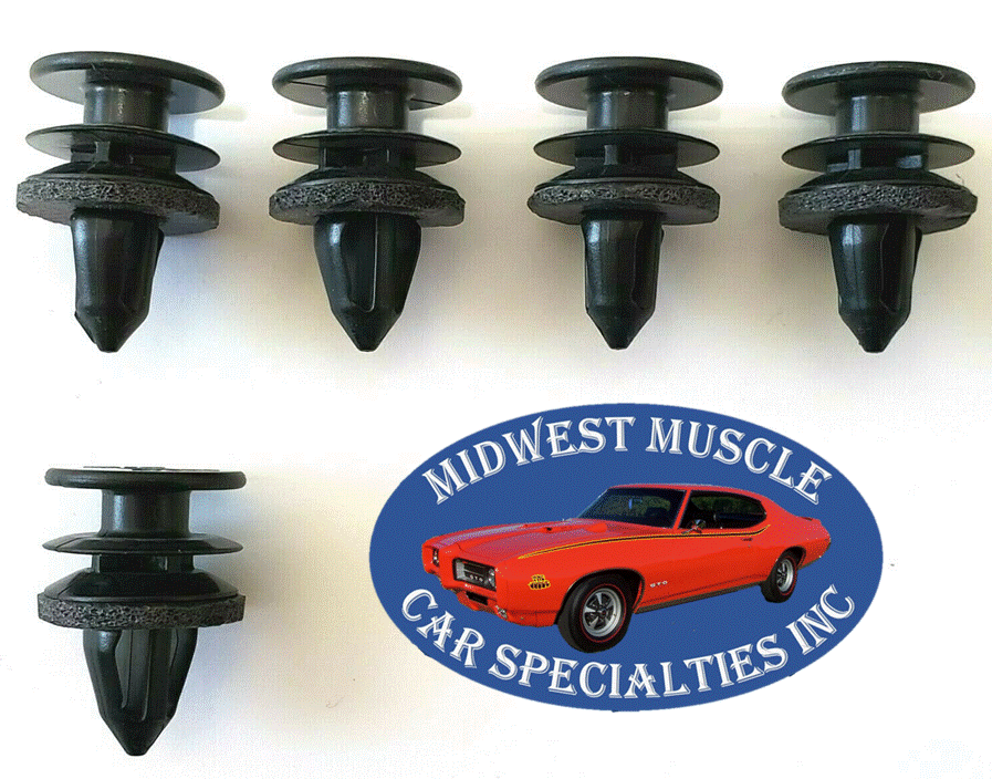 02-20 Interior Door Panel Retainer Clips GM Cars & Silverado Sierra ...