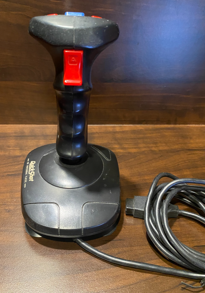 Sega Genesis Quick Shot Joystick QS-117 Professional Players With Turbo ...
