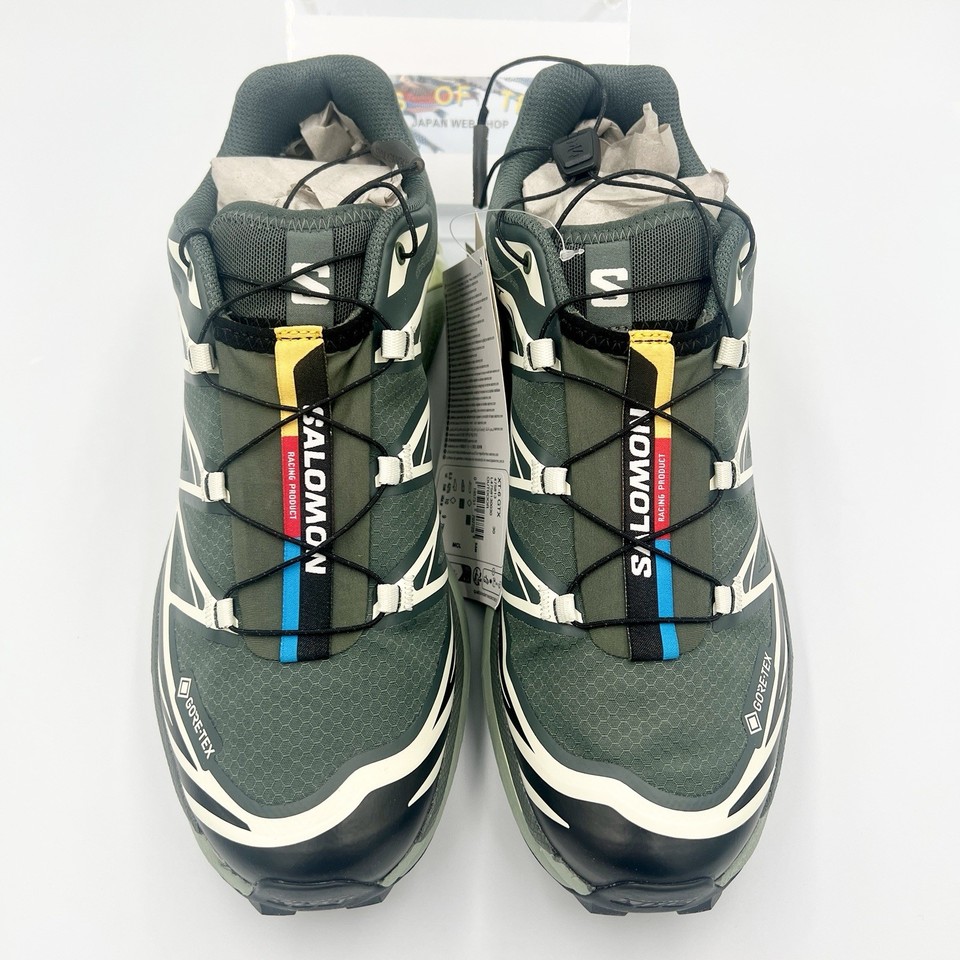 Salomon XT-6 GORE-TEX Urban Chic Black Lime Cream L47581300 Men's US 5 ...